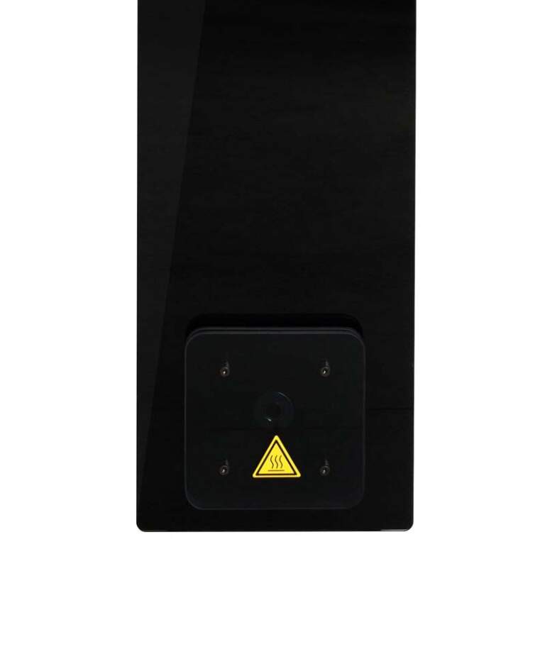 Tylo Stella Steam Column High Gloss Black Chrome Shower Details ...