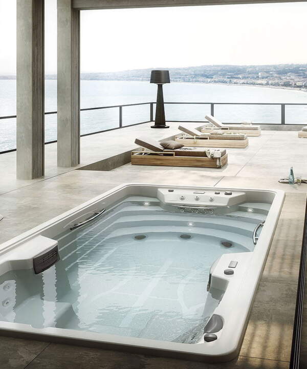 Astralpool Swimspa Mediterranea Swim Spa Hot Tub Combo | Leisurequip