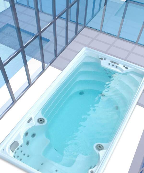 Astralpool Swimspa Mediterranea Swim Spa Hot Tub Combo | Leisurequip