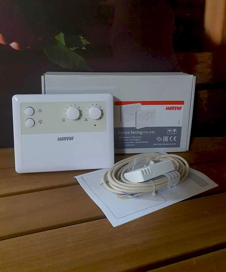 Harvia Senlog Control Unit CF9 CF9C Combi White | Leisurequip