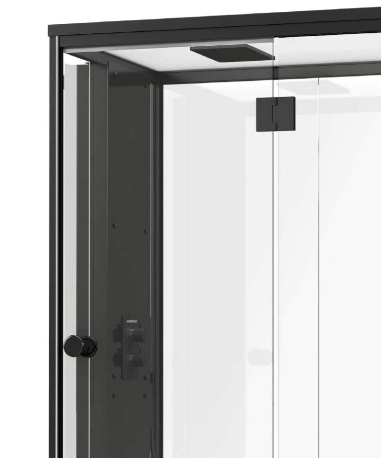 Harvia Nova Steam Shower Cabin, Basic, DLX, Steam Column | Leisurequip