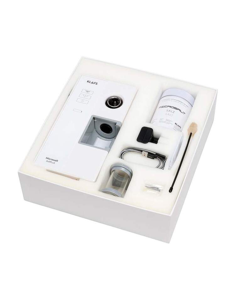 Klafs MicroSalt SaltProX Home Halotherapy Pure Dry Salt Inhaler ...