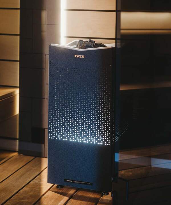 Tylo Crown Elite Electric Sauna Heater Black Grey 8kW 10kW | Leisurequip
