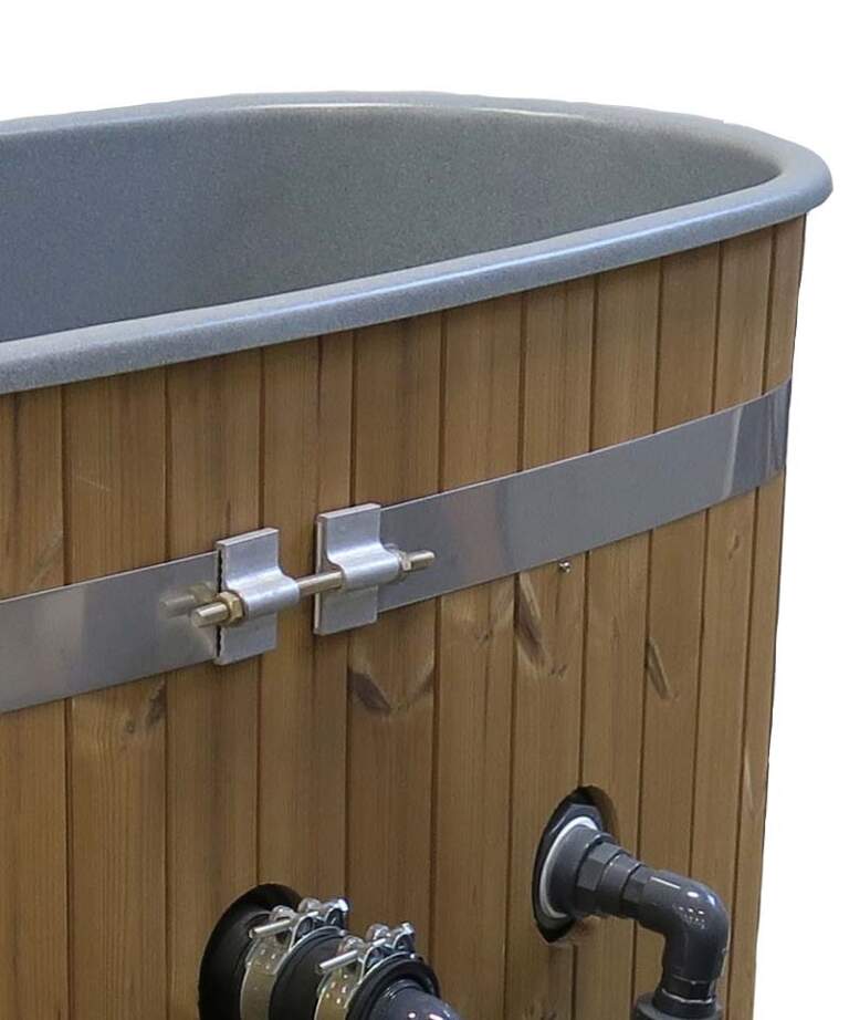 Harvia Frosty 2 Person Cold Plunge Therapy Tub with Cooling Unit ...