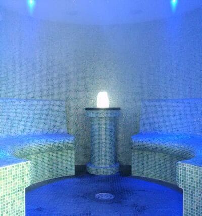 Bespoke Tiled Steam Room UK | Custom Mosaic Steam Bath Installation ...